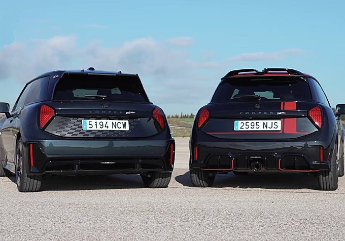 Mini John Cooper Works: probamos las versiones 100% eléctrica y de ...
