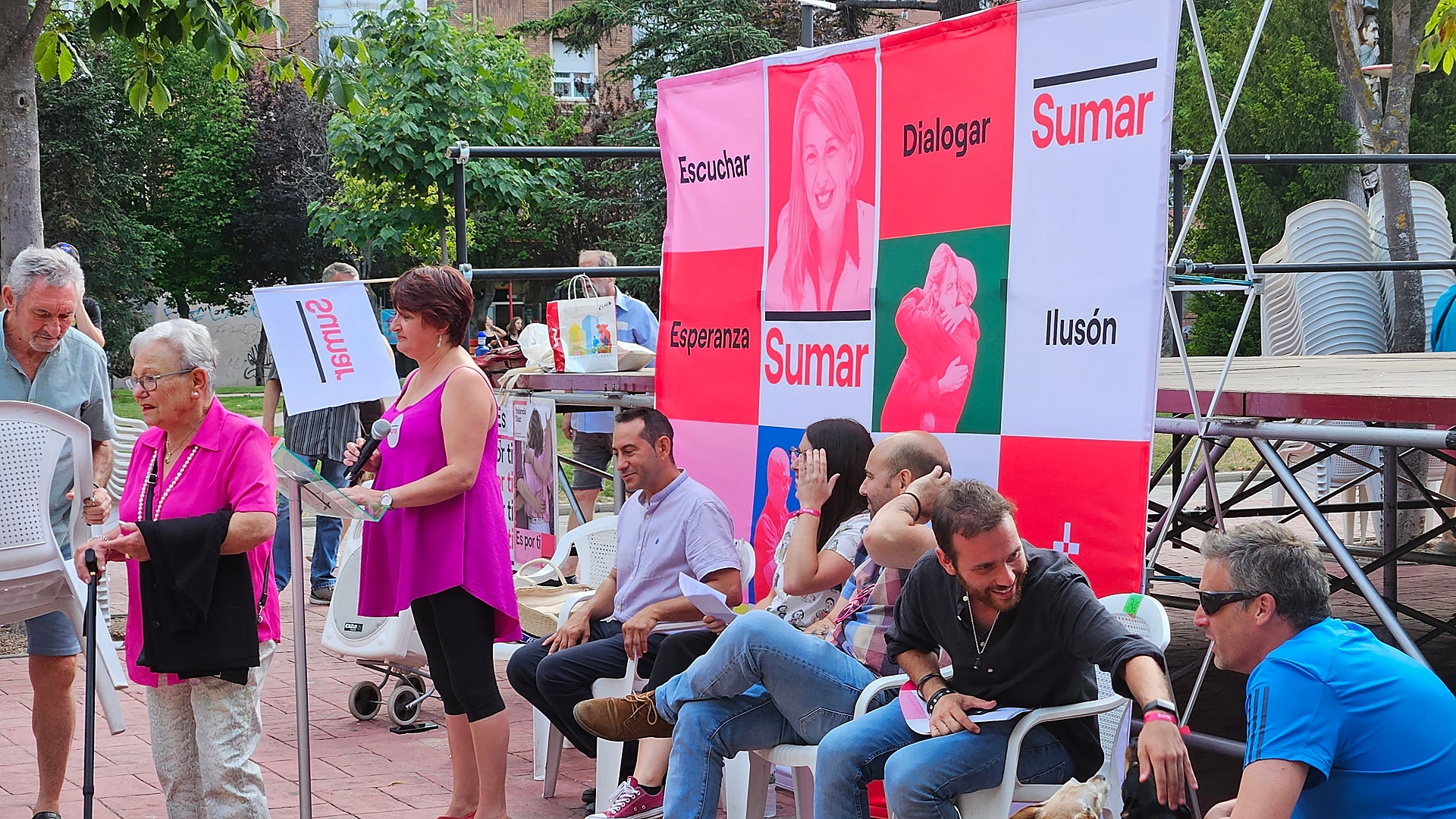 El Movimiento Sumar pide el voto en Miranda de Ebro | BURGOSconecta