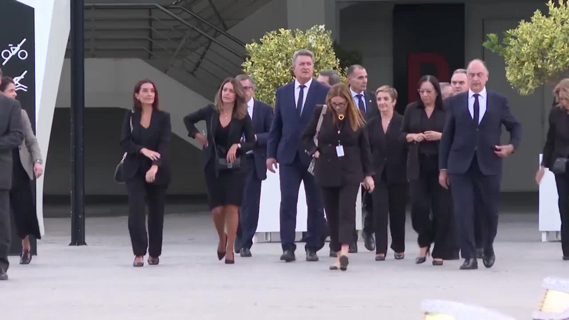 Llegada de Carlos Mazón al funeral de Estado por las víctimas de la ...