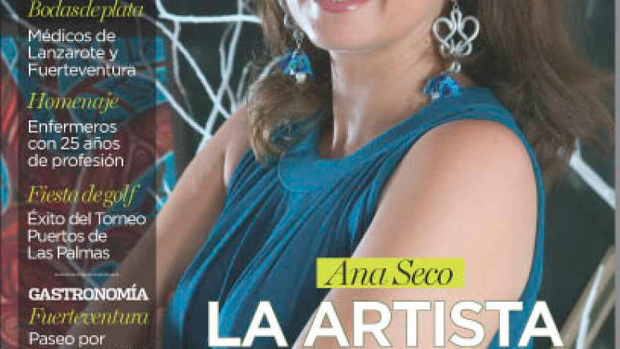 Ana Seco portada de la revista C7 | Canarias7