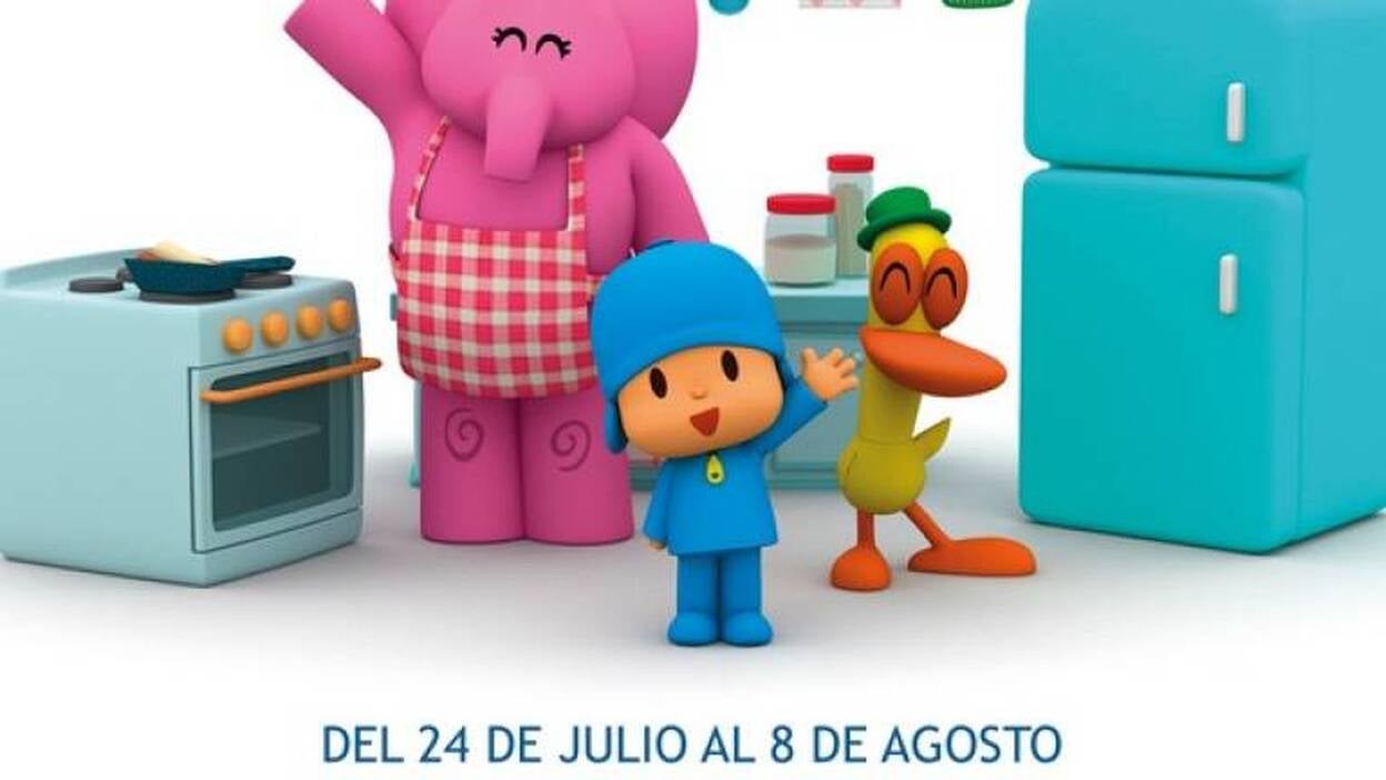 Pocoyó anima el verano en el Centro Comercial y de Ocio 7 Palmas ...