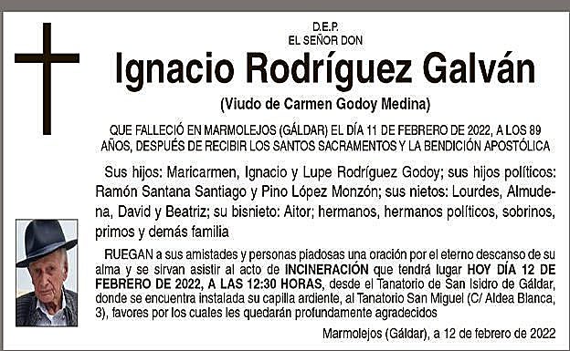 Ignacio Rodríguez Galván | Canarias7