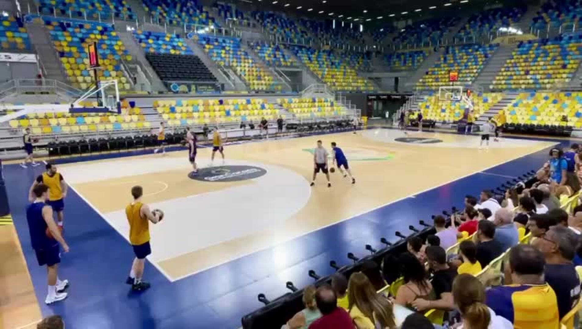 Entrenamiento del CB Gran Canaria a puertas abiertas | Canarias7