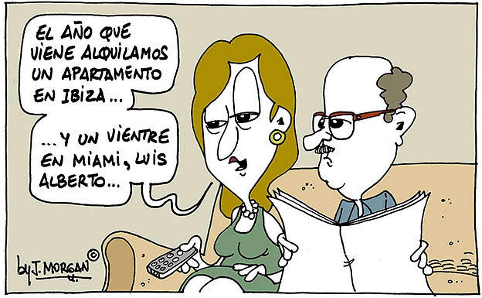 El humor de Morgan de este domingo 9 de abril | Canarias7