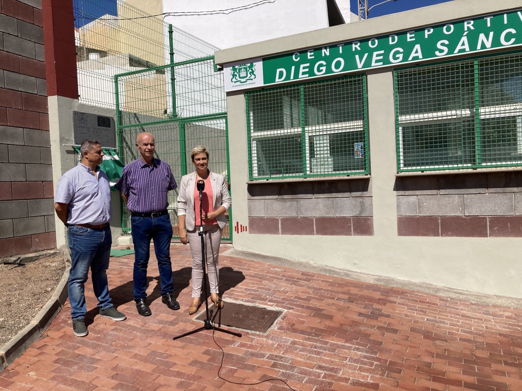 El Centro Deportivo El Puente, en Ingenio, ya es el Polideportivo Diego Vega Sánchez | Canarias7