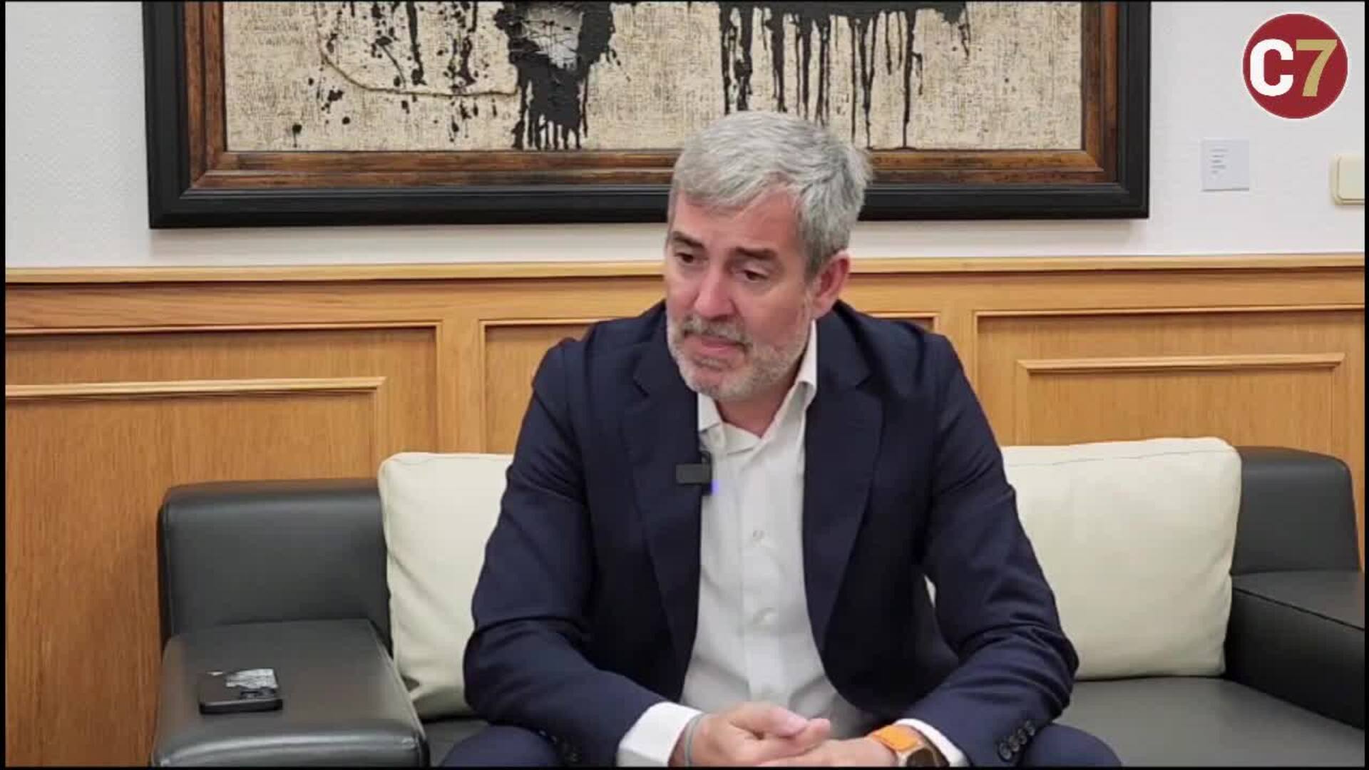 Clavijo trata las líneas rojas que marca en su Gobierno | Canarias7