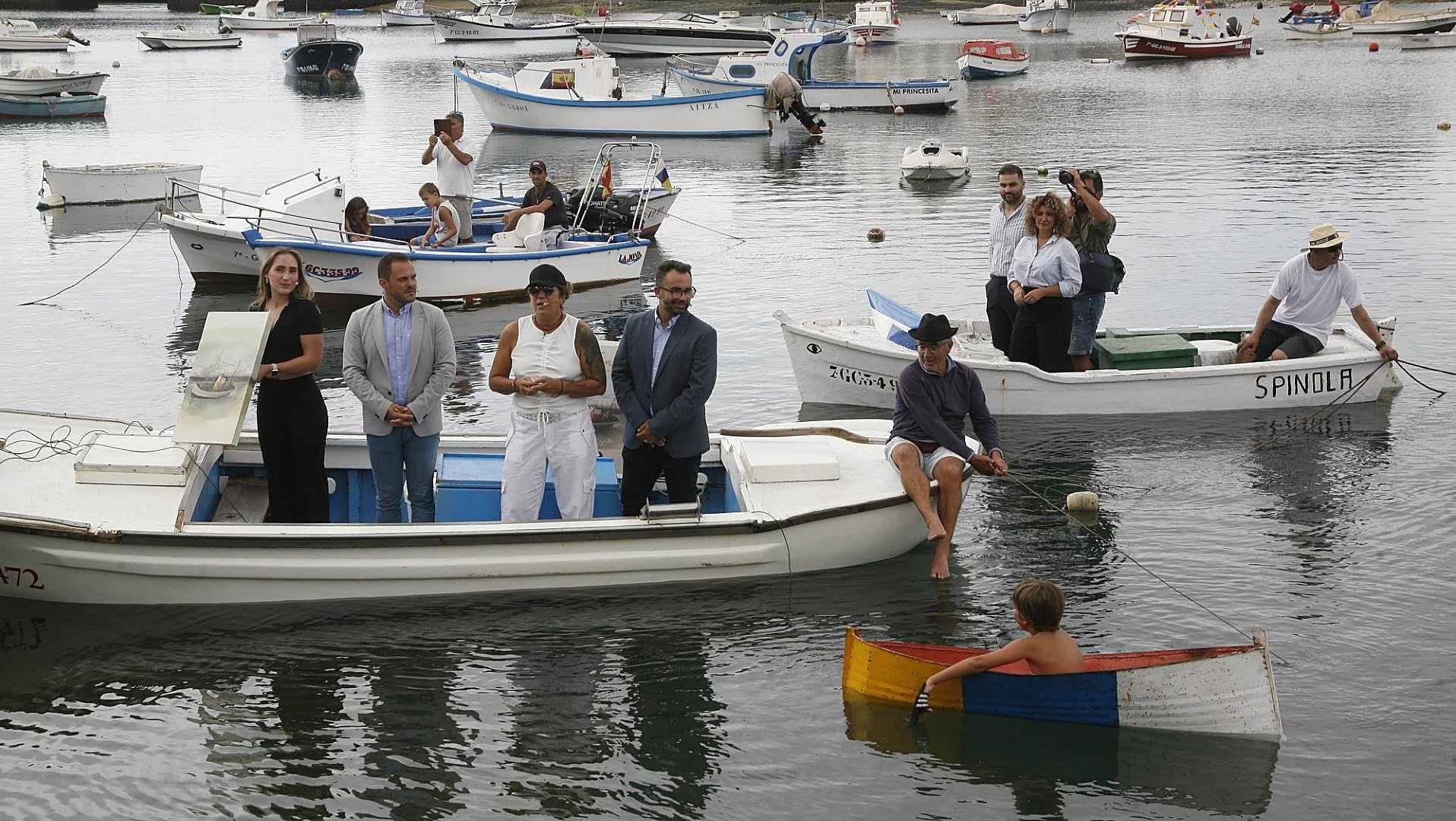 Las fiestas de San Ginés se presentan a bordo de una falúa | Canarias7