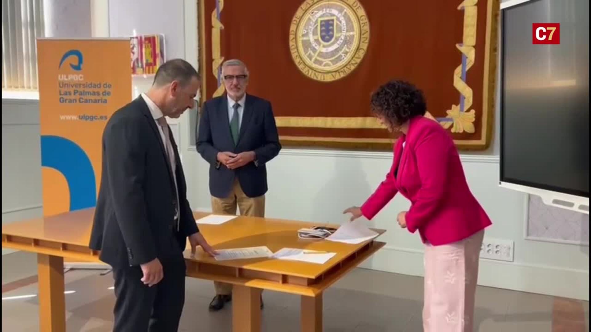 Toma de posesión de Jorge Balaguer como nuevo gerente de la ULPGC ...
