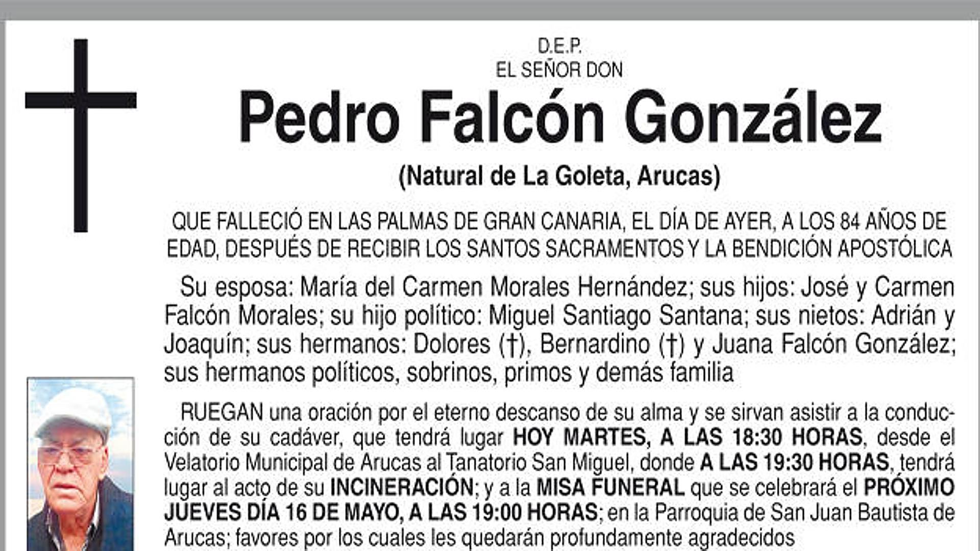 Pedro Falcón González | Canarias7