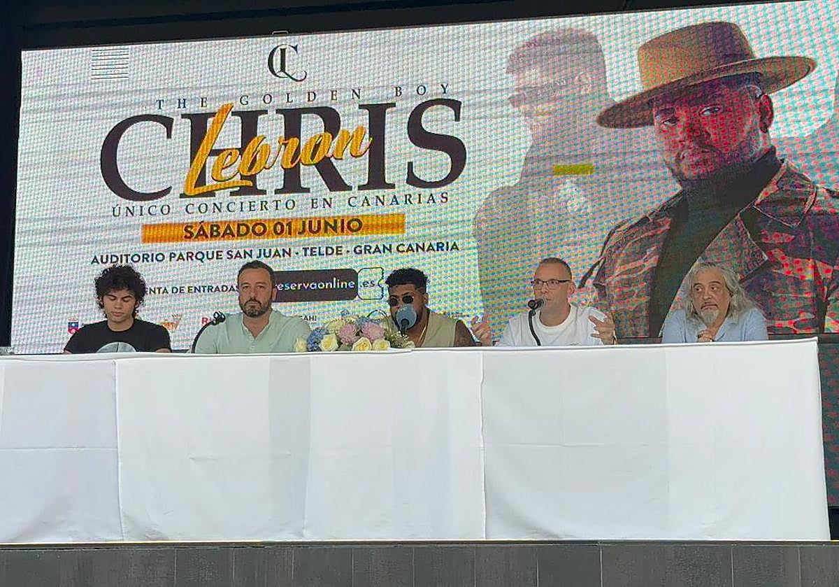 Chris Lebron: «Voy a devolver todo el cariño que me ha dado Canarias ...