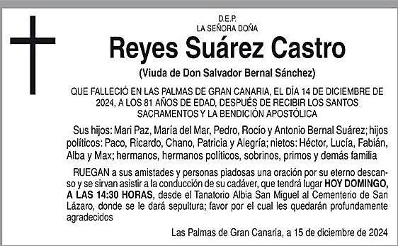 Reyes Suárez Castro | Canarias7