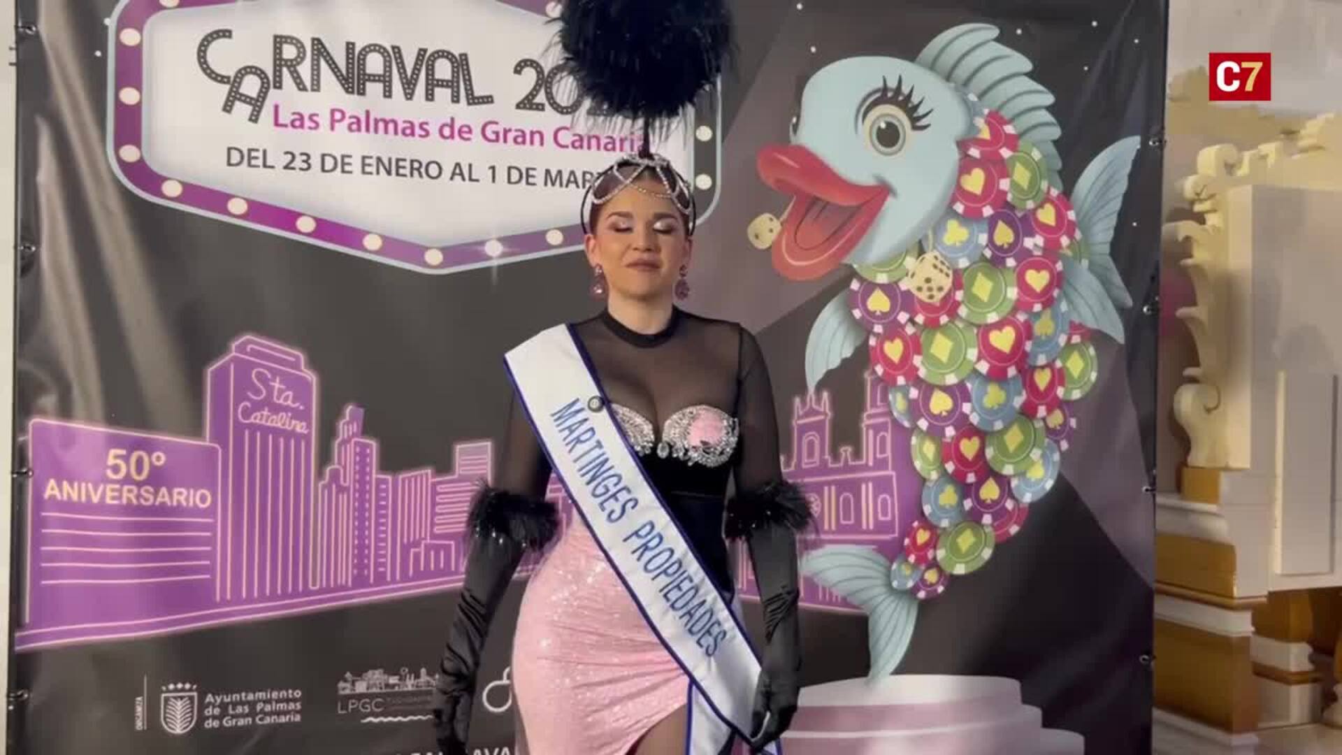 Coraima Martín Sánchez, candidata a reina del carnaval | Canarias7