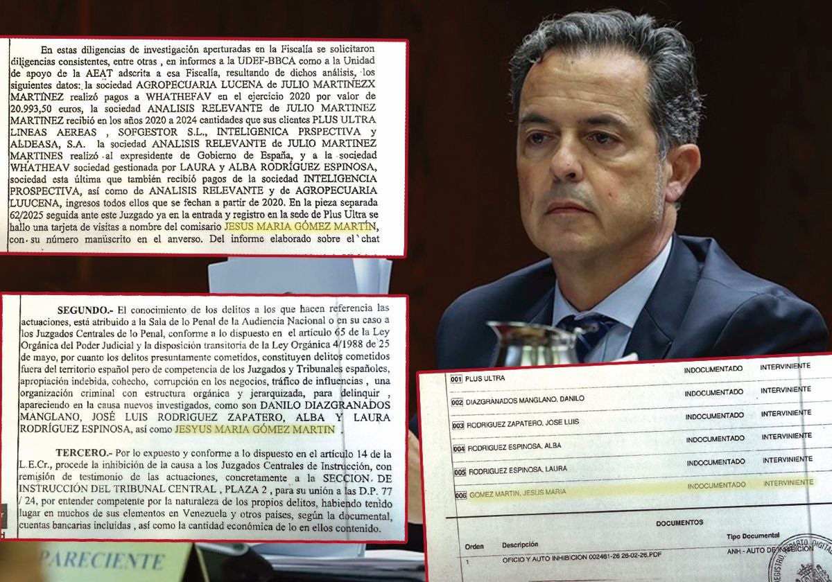 «Interviniente: Gómez Martín, Jesús María»: el escrito judicial que ...