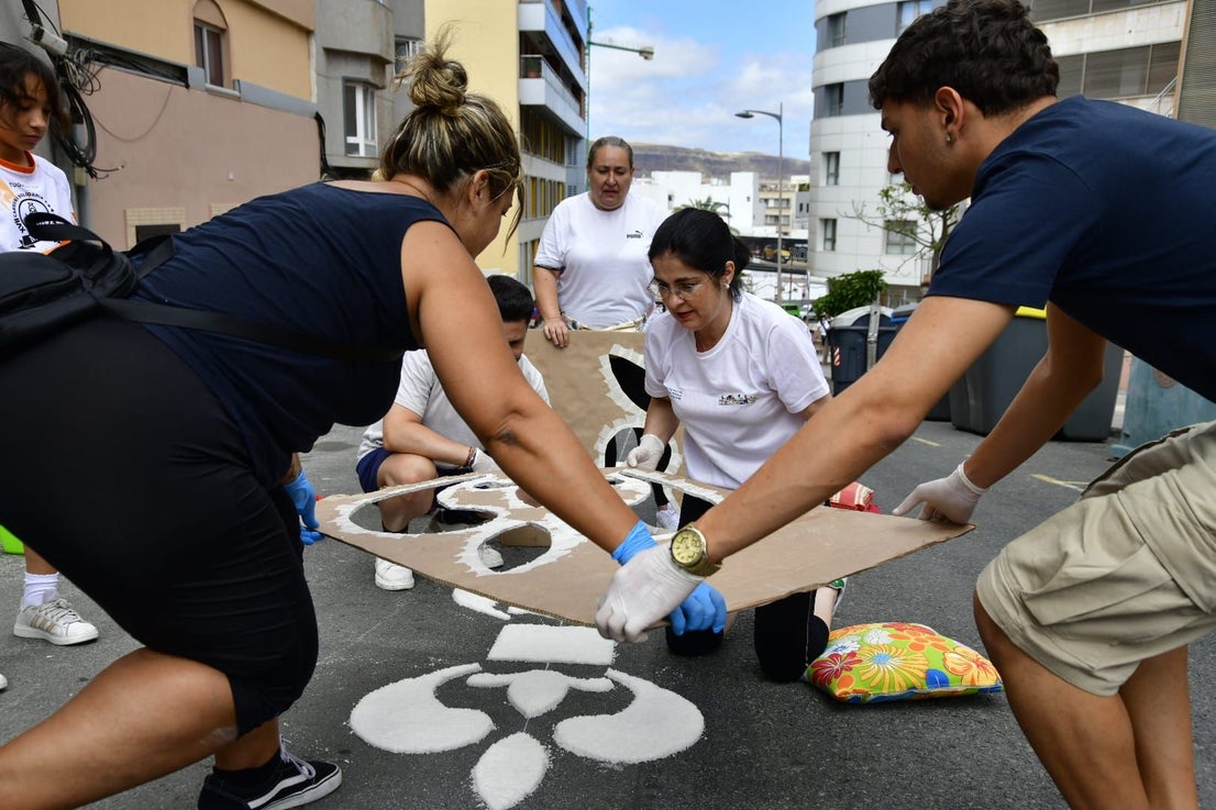 La Minilla Baja presume de sus alfombras de sal | Canarias7