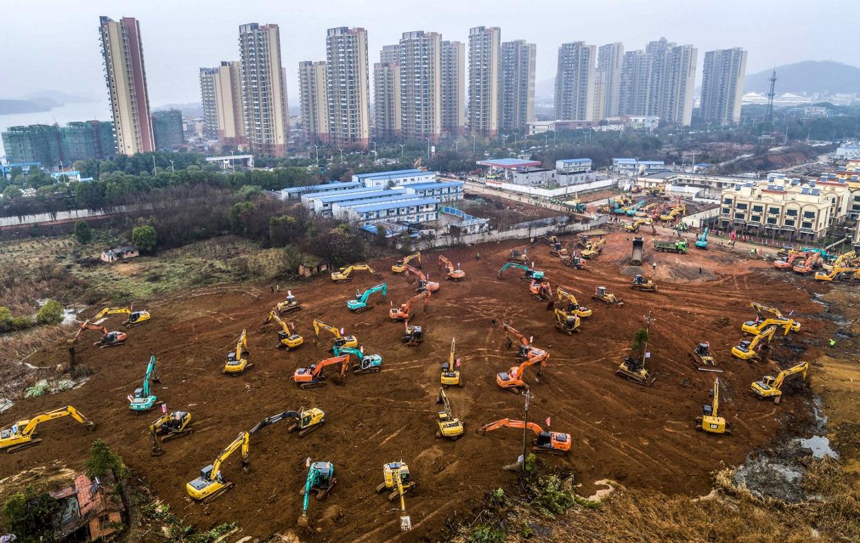 PEKÍN CONSTRUYE UN HOSPITAL EN 10 DÍAS PARA TRATAR EL BROTE | Diario Sur