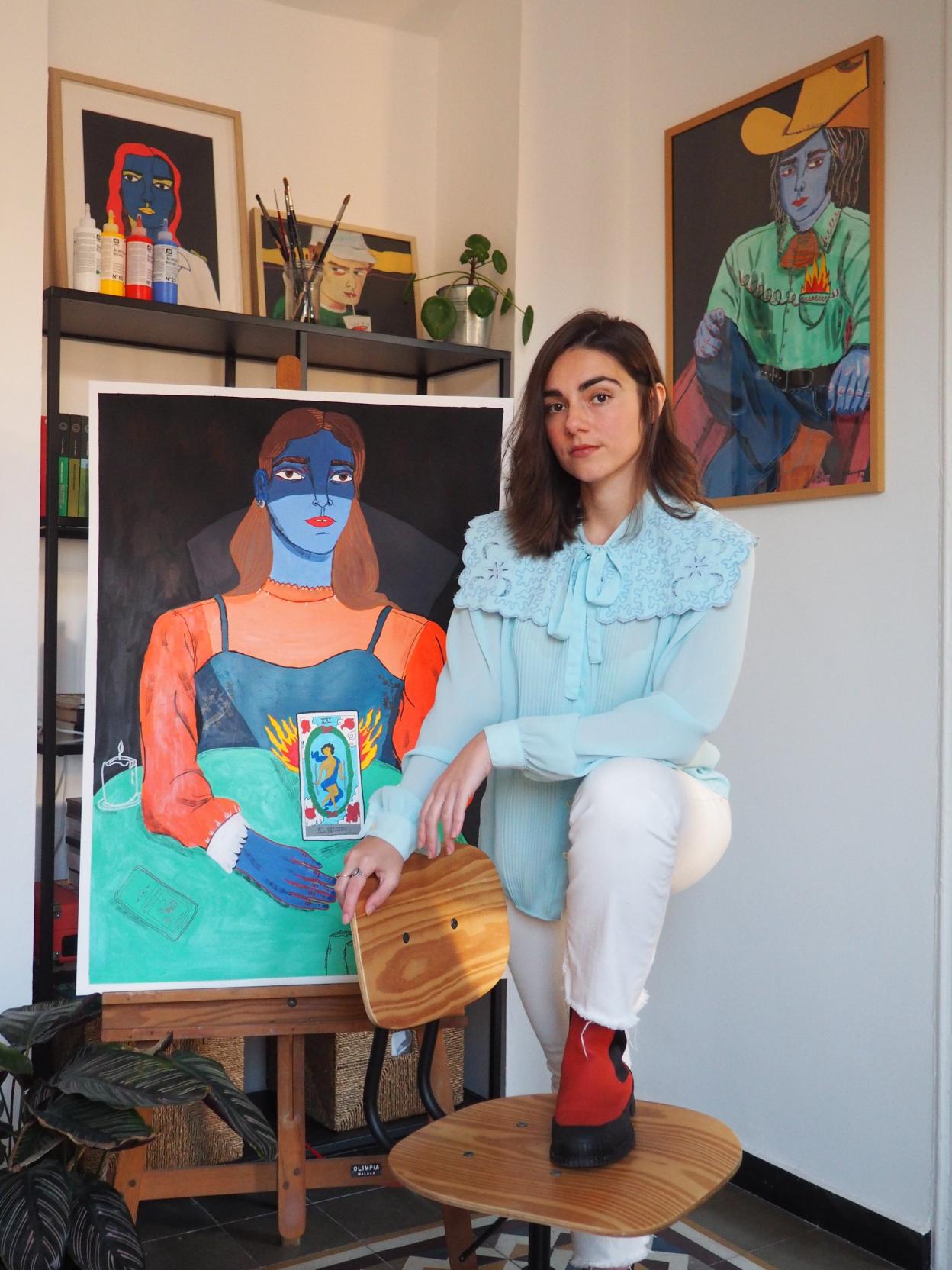 La artista del instante y los tres colores primarios | Diario Sur