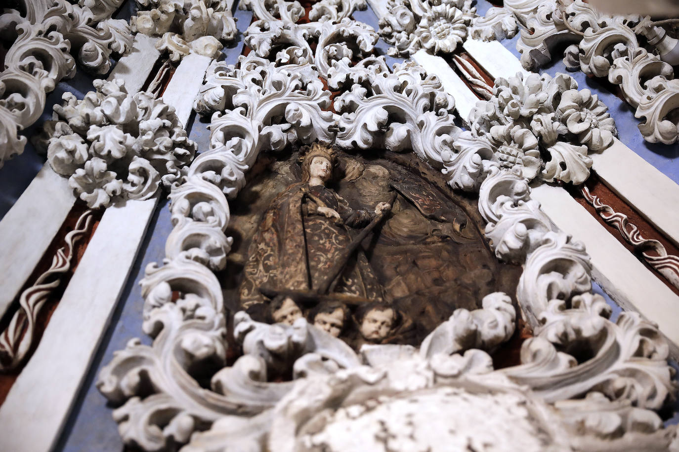 Fotos: Así es el camarín barroco de Málaga escondido en El Perchel ...