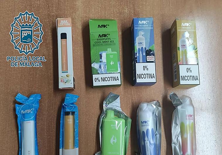 Intervienen cerca de 8.500 vapers en una nave en Málaga que vendía de ...