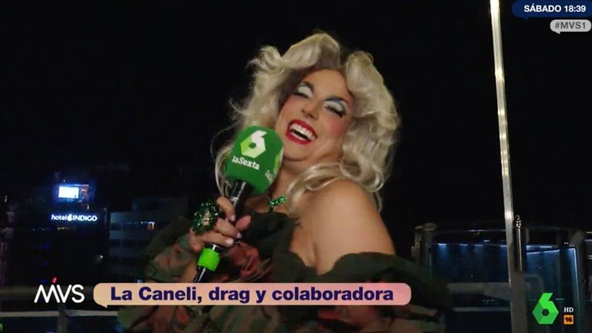 La Caneli, la drag colaboradora de La Sexta: «Las travestis estamos ...