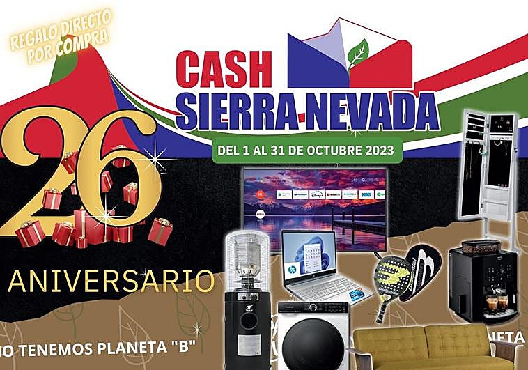 Cash Sierra Nevada celebra su aniversario con regalos directos a sus ...