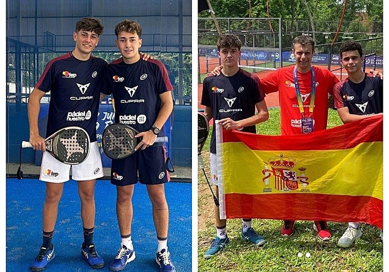 Los malagueños Marcos González, Guille Collado y Currito Cabeza ...