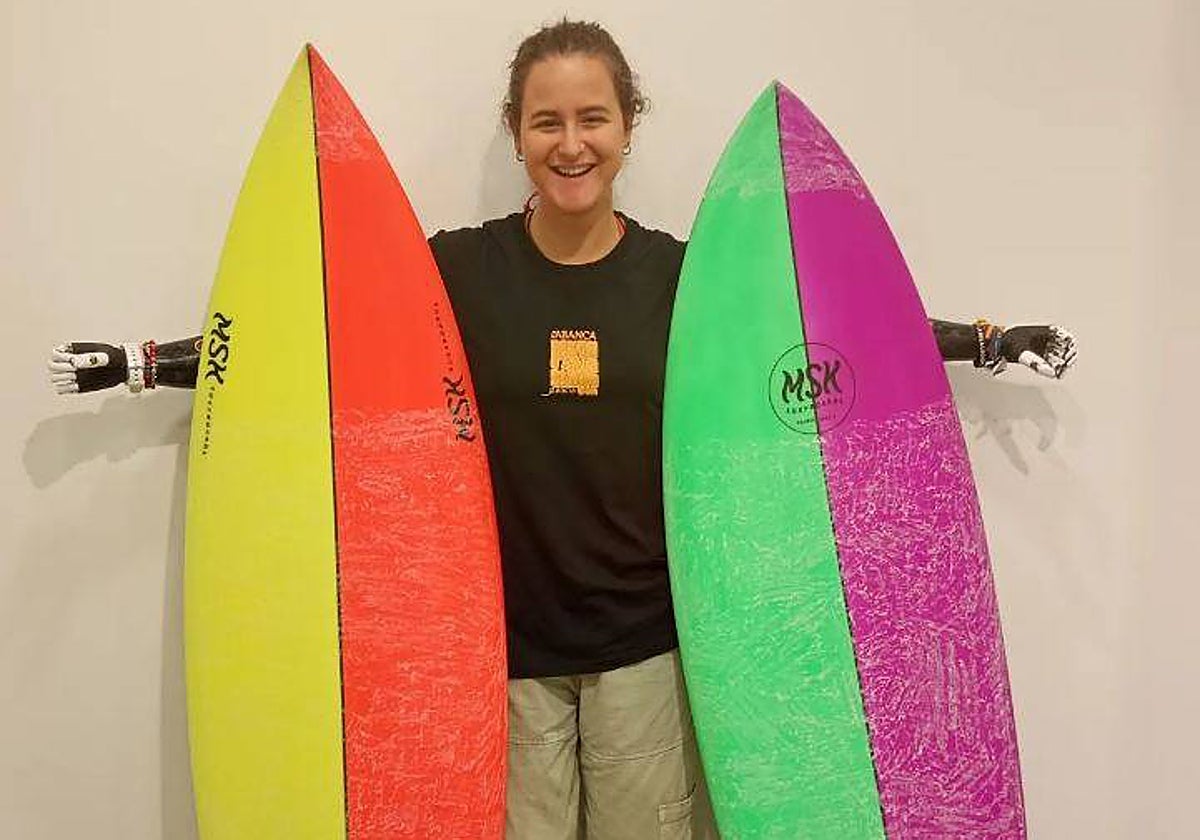 Sarah Almagro: la tricampeona, directa al olimpo del parasurfing ...