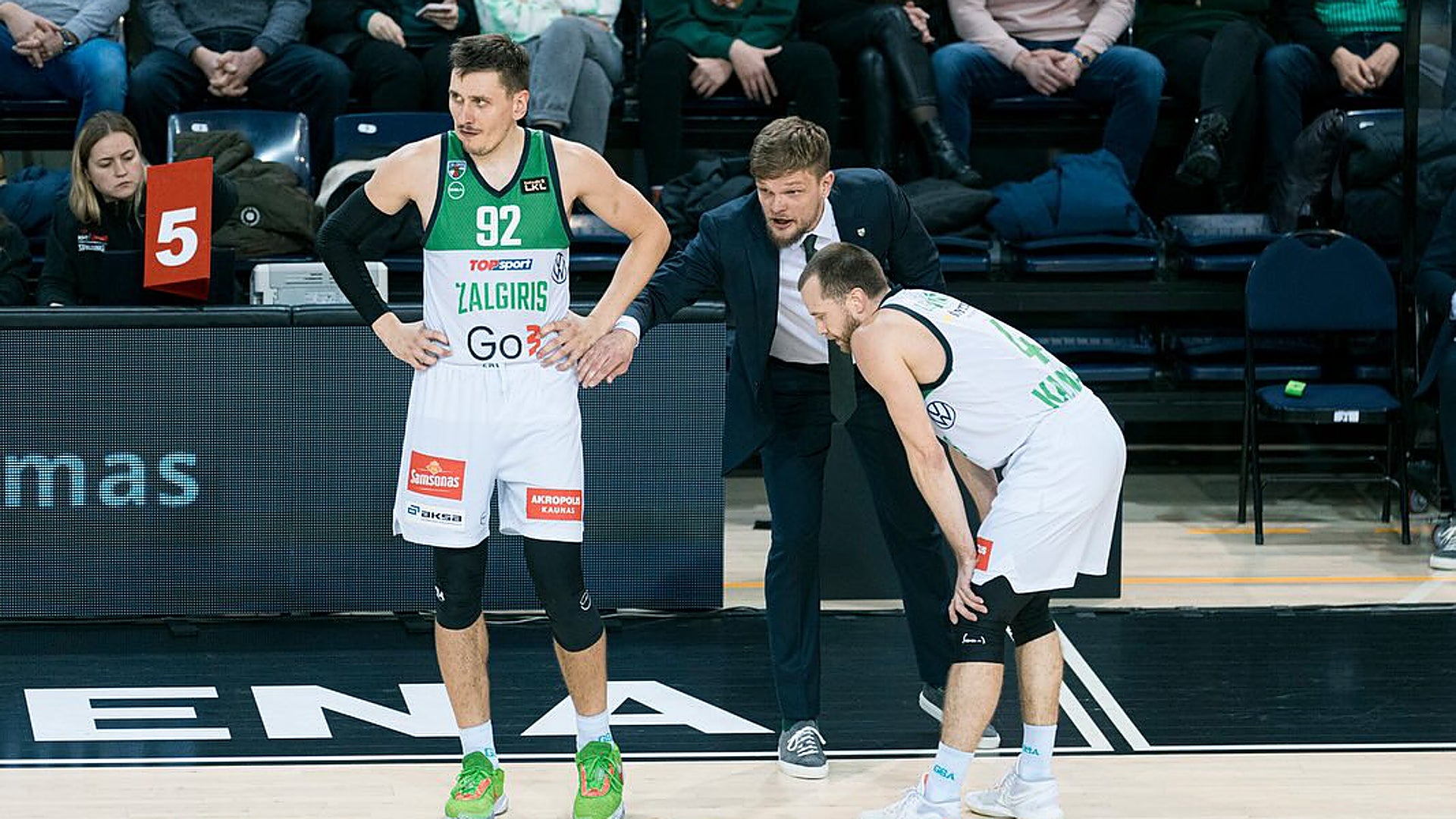 El sueño cumplido de Tautvydas Sabonis, primer entrenador del Zalgiris ...