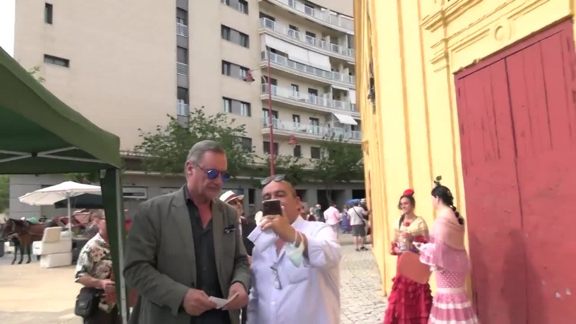 Carlos Herrera y Pepa Gea pasean su amor por la feria de Abril | Diario Sur