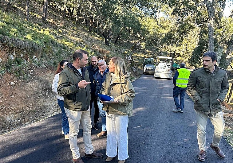 Arreglan el camino forestal entre Cortes y La Estación de Gaucín ...