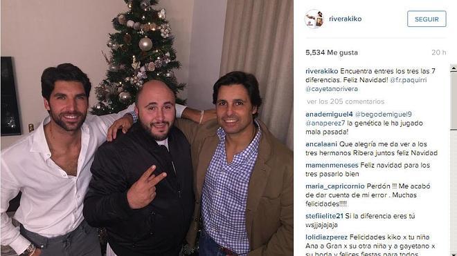 Los hermanos Rivera, juntos por Navidad | Diario Sur