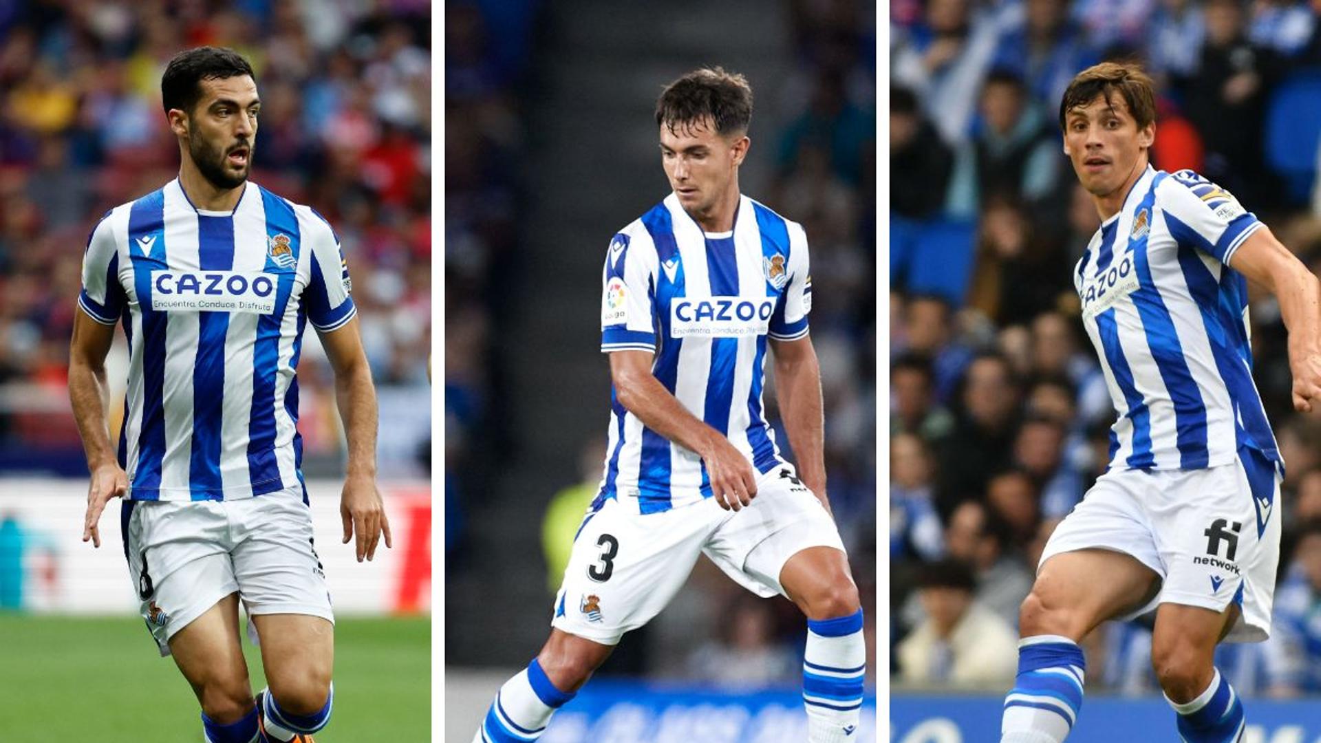 Mikel Merino, Martin Zubimendi y Robin Le Normand, convocados por De la ...