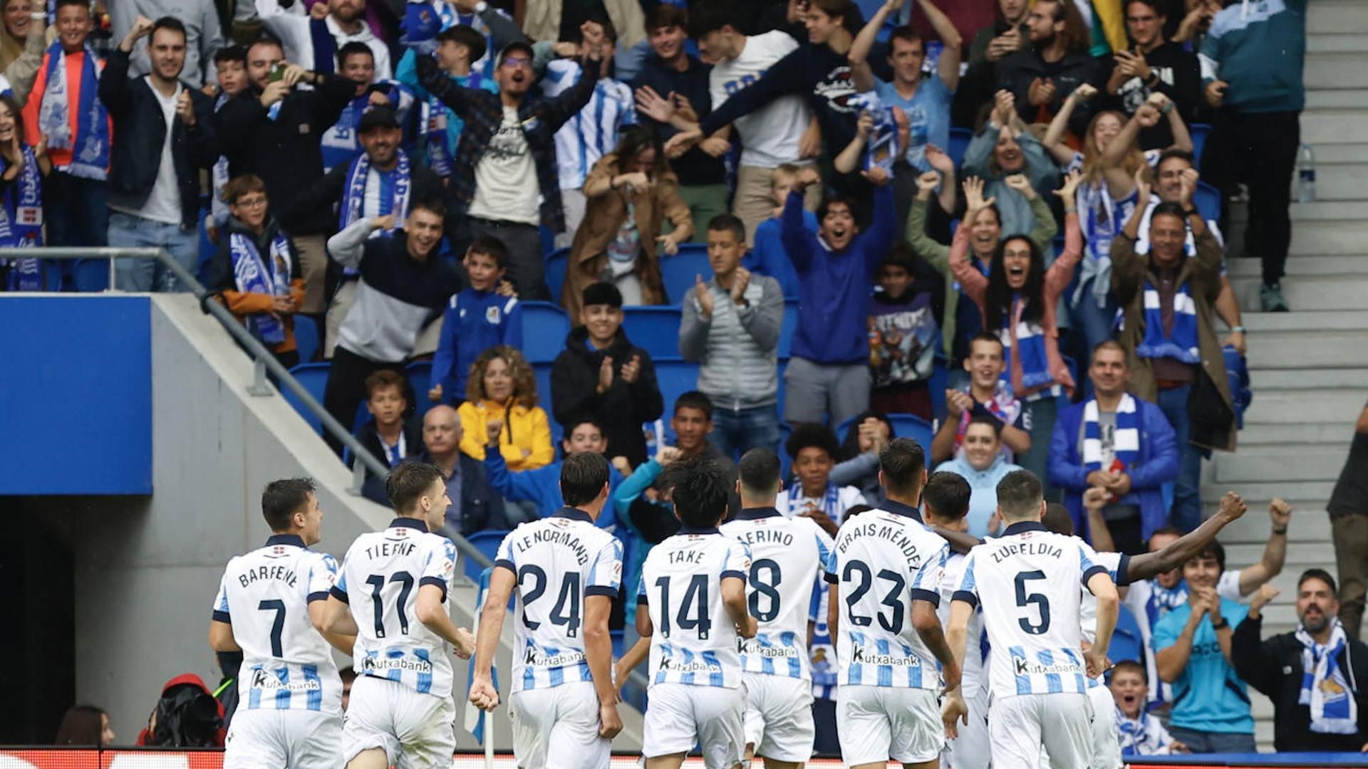 La plantilla de la Real Sociedad para la Champions League 2023-2024 ...