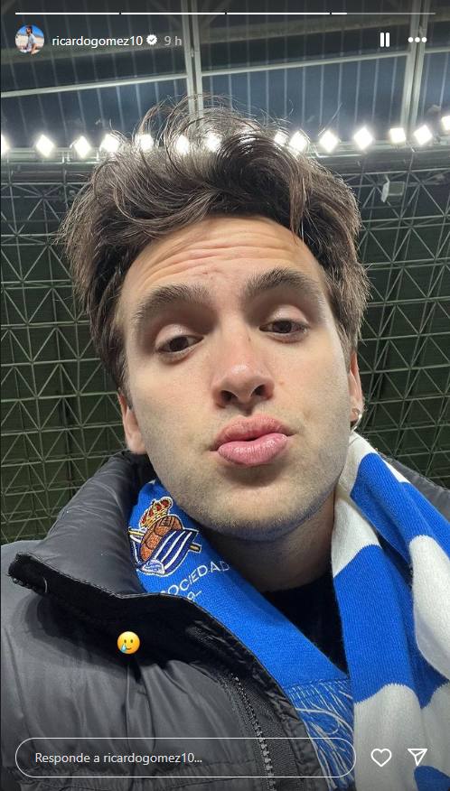 Ricardo Gómez, un aficionado incondicional de la Real Sociedad ante el ...