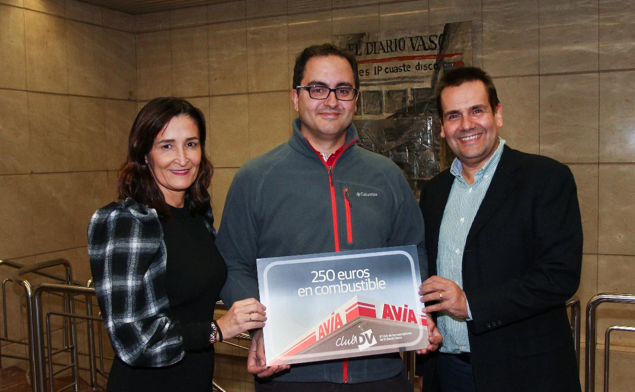 Samuel Martín Angulo, premiado con un cheque de 250 euros en ...