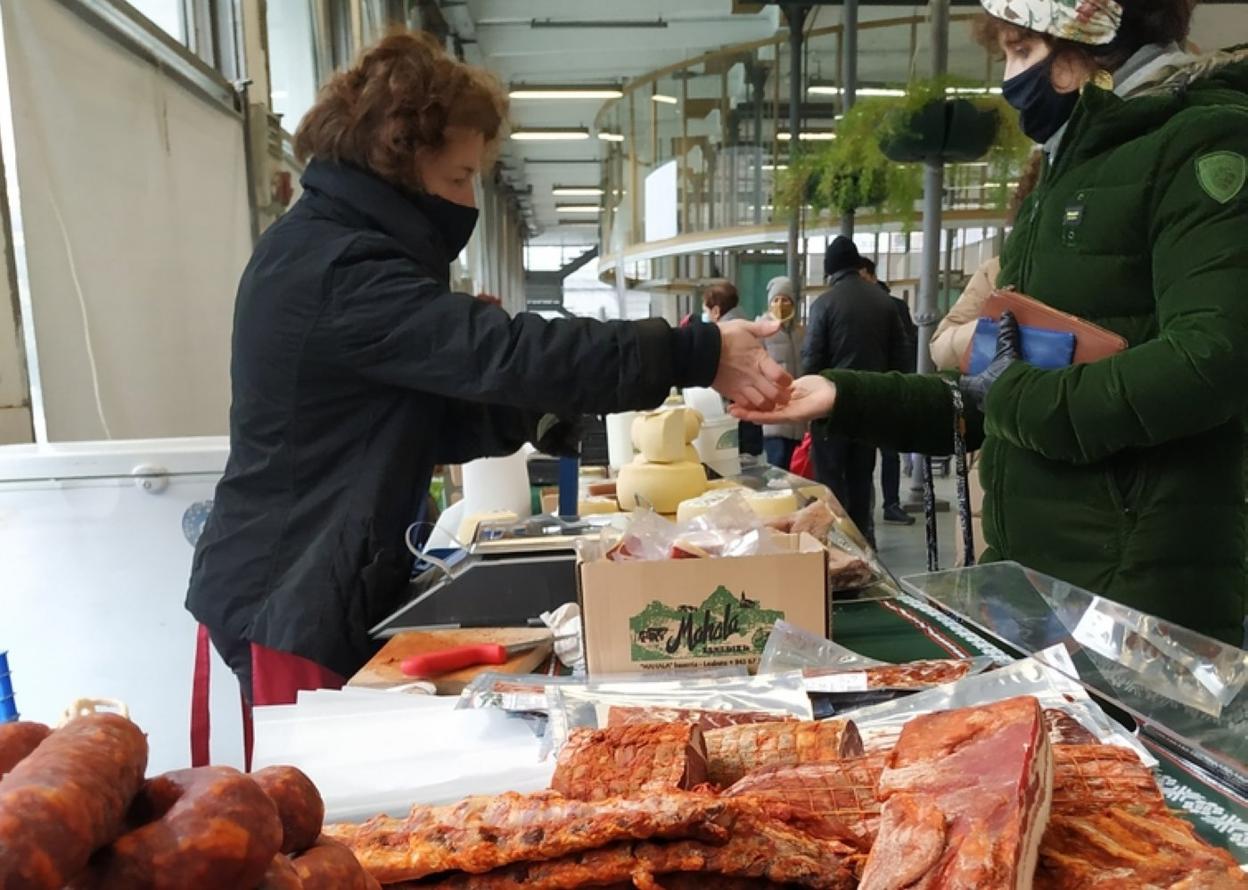 Filomena dio de qué hablar en el mercado | El Diario Vasco