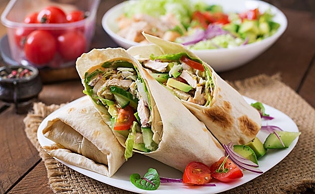 15 wraps ricos y saludables | El Diario Vasco