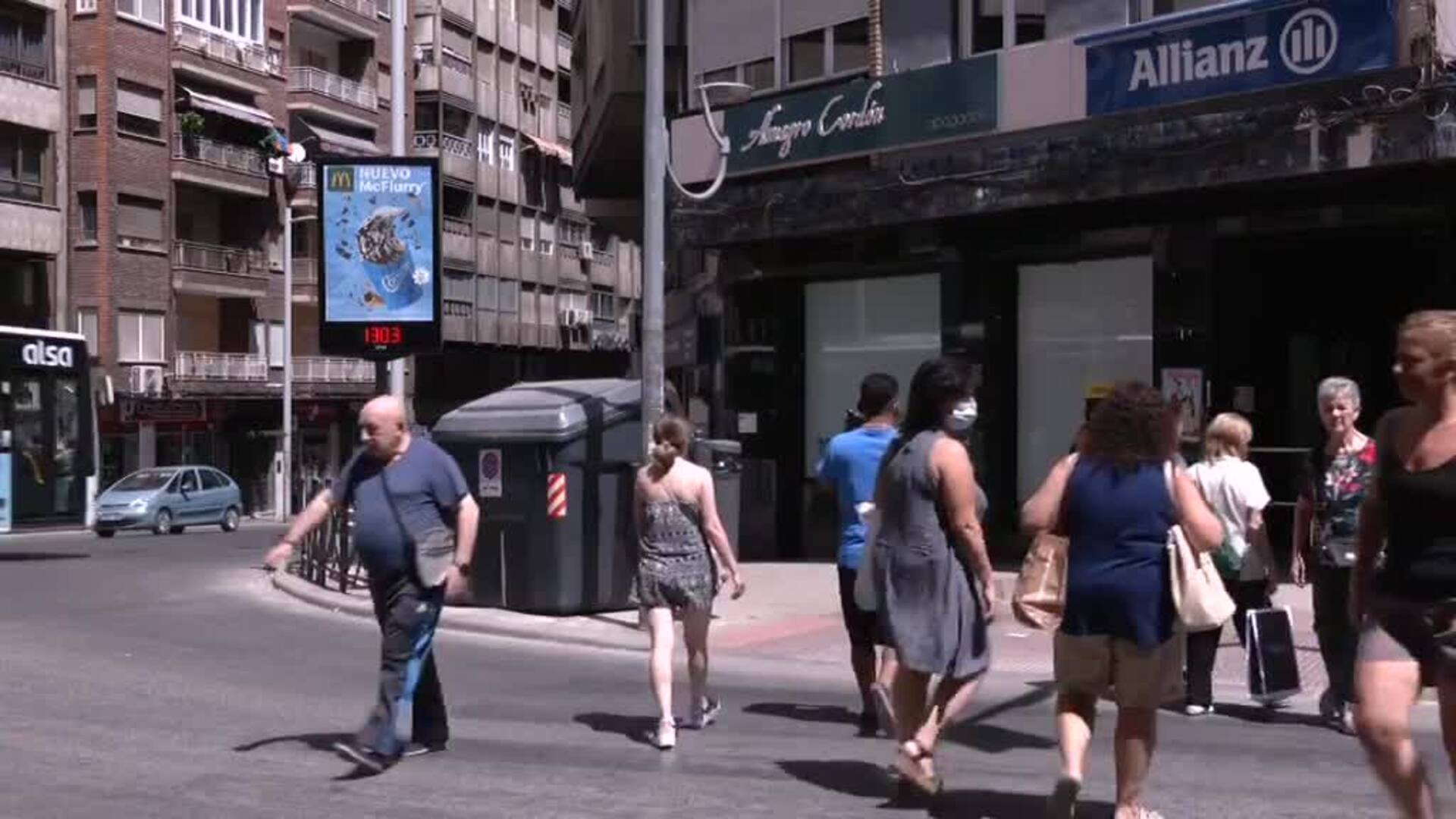 El calor continúa sofocando la península | El Diario Vasco