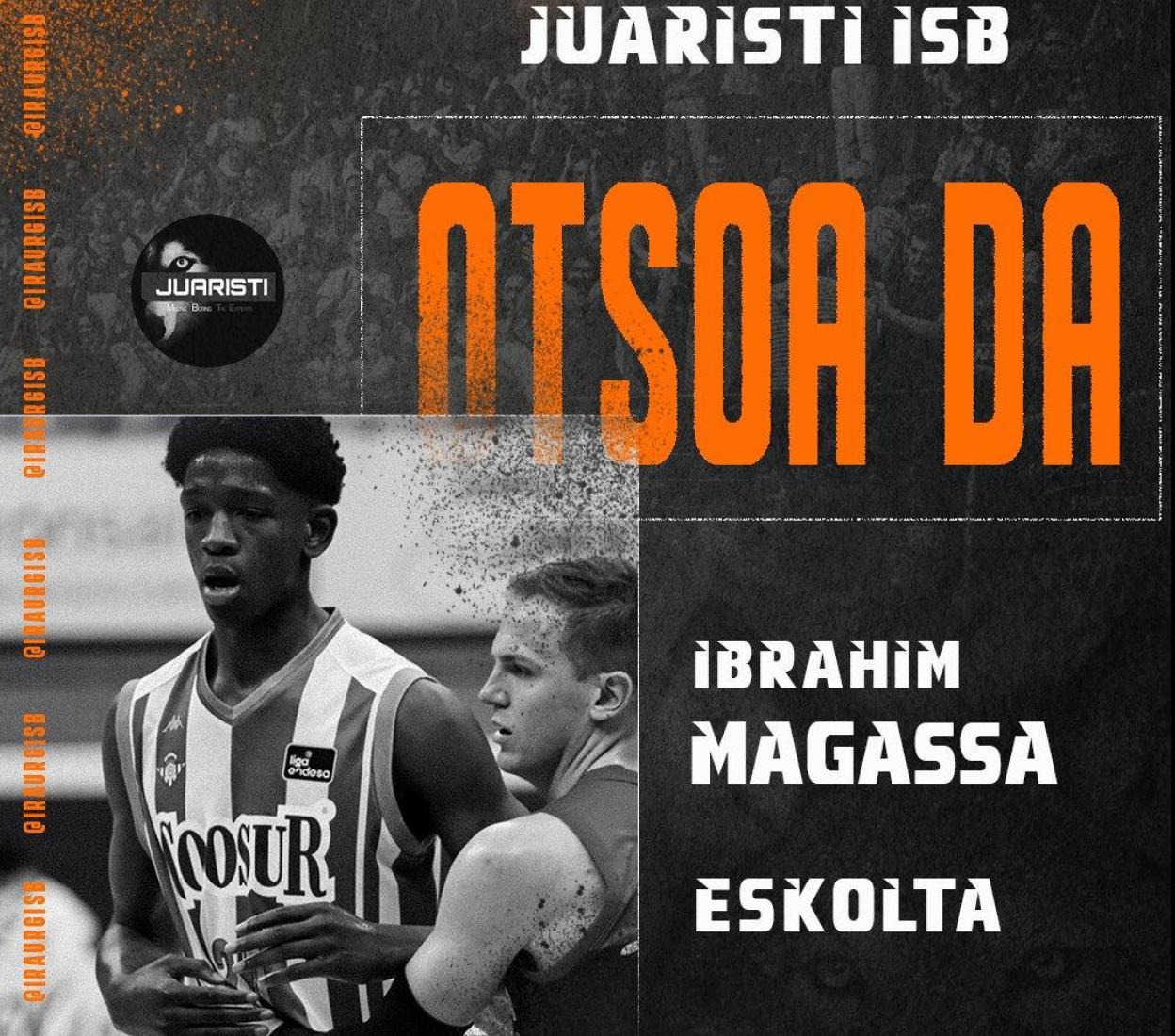 El alero de 20 años Ibrahim Magassa llega al Juaristi Iraurgi cedido ...