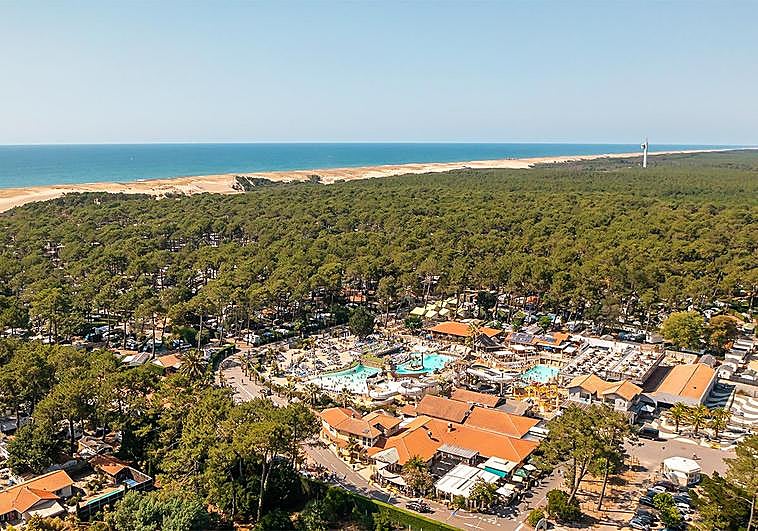 Camping Le Vieux Port en Las Landas, con acceso directo a la playa | El ...