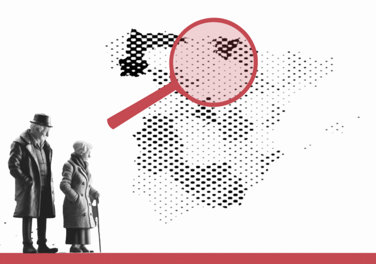 El mapa de las pensiones: Descubre cuánto se cobra según dónde vives ...