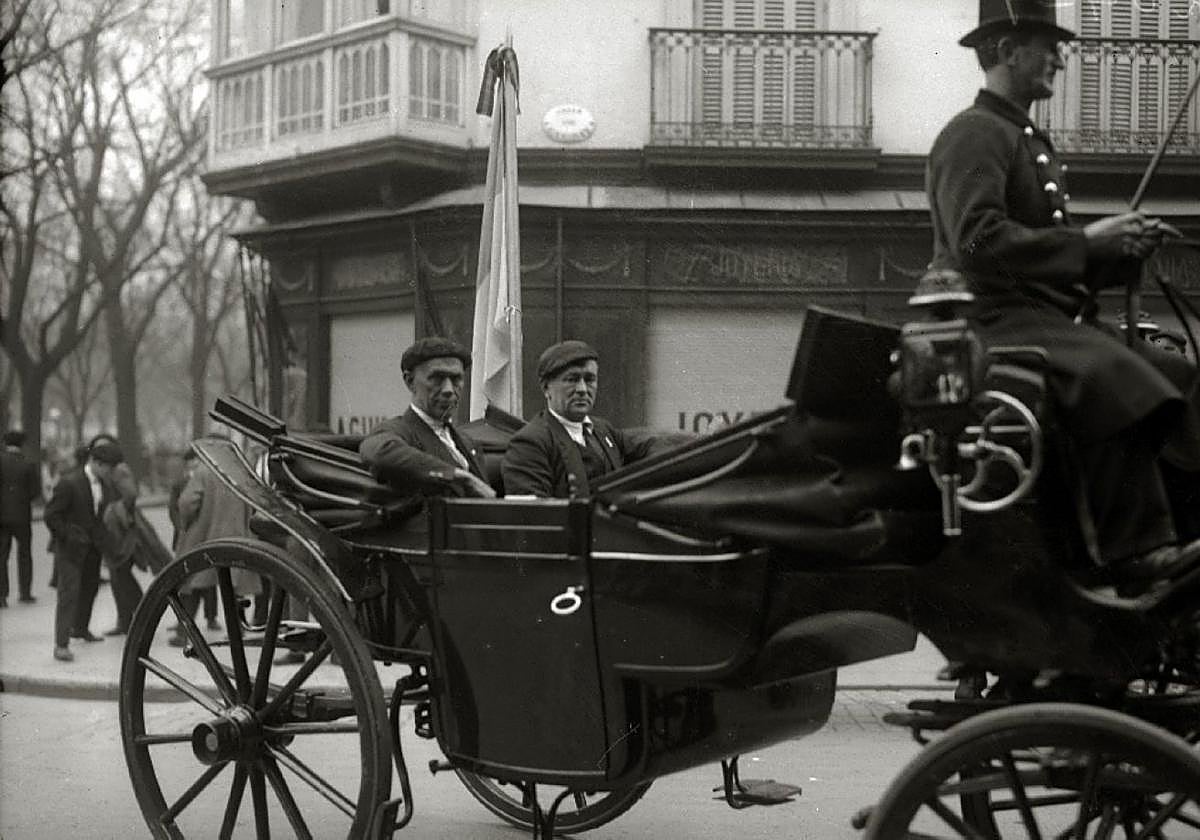 1923 | Los fustazos del cochero al guardia municipal | El Diario Vasco