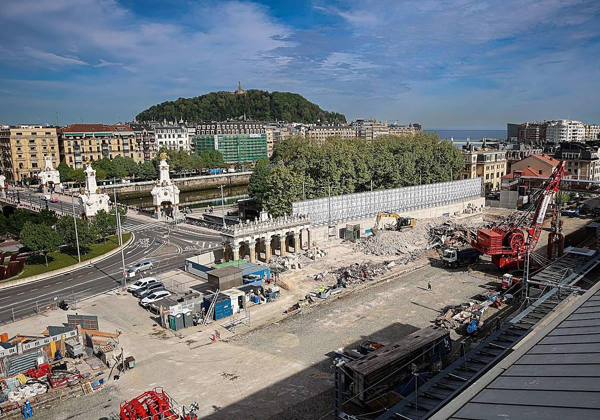 Las obras de la estación de Atotxa para el TAV se alargarán un año más ...