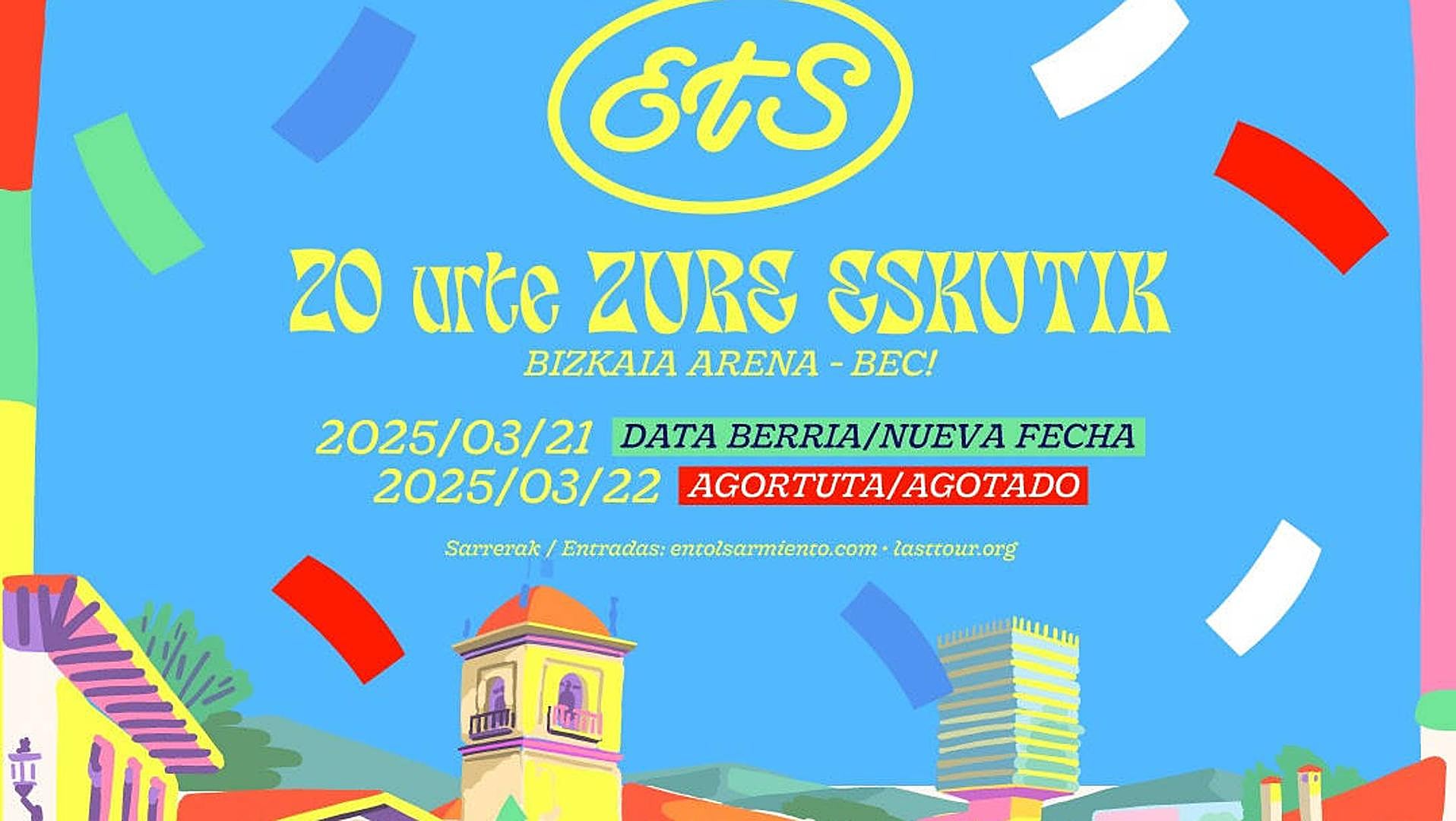 Lehen kontzerturako 15.000 sarrera saldu ostean bigarren data iragarri ...