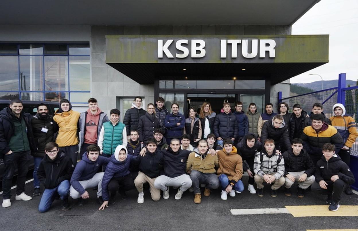 Zarautz : KSB apoya a los alumnos de Oteitza Lizeo Politeknikoa en la iniciativa STARTinnova ...