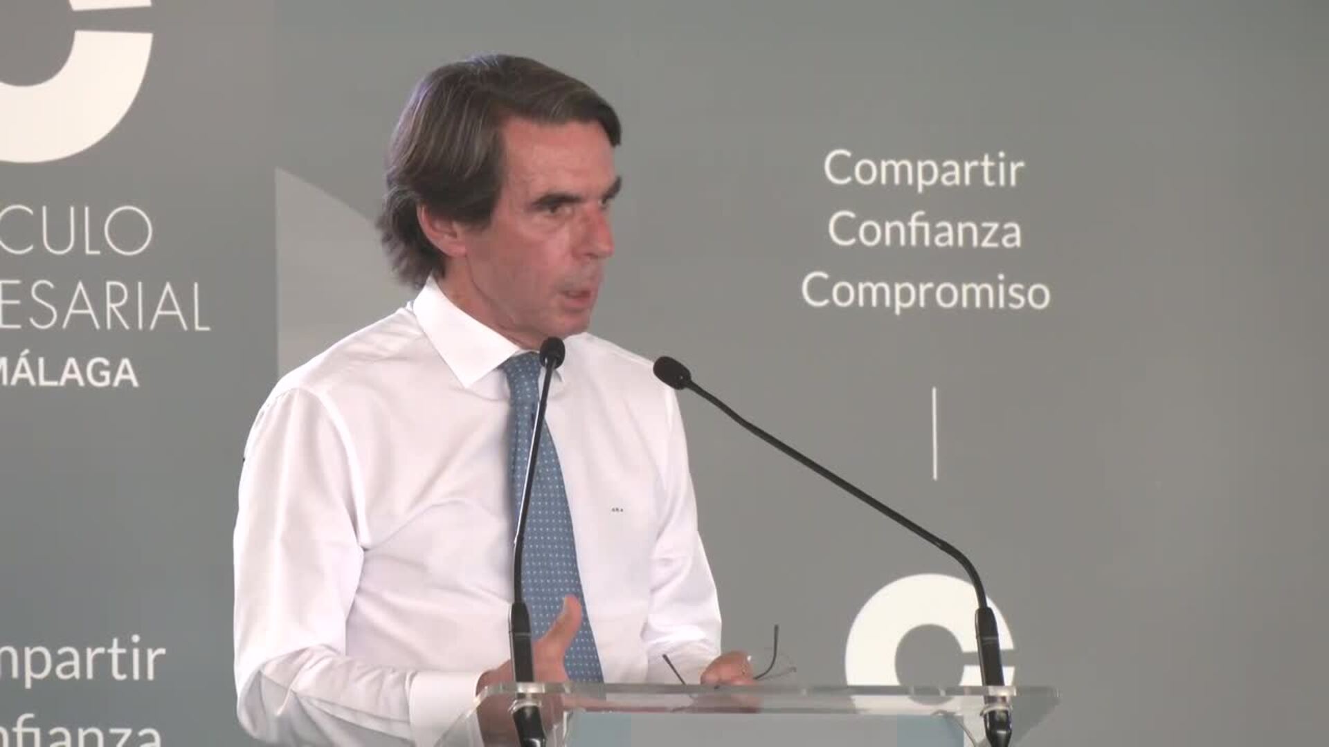 Aznar critica al Gobierno: "Está formado por personas que quieren ...