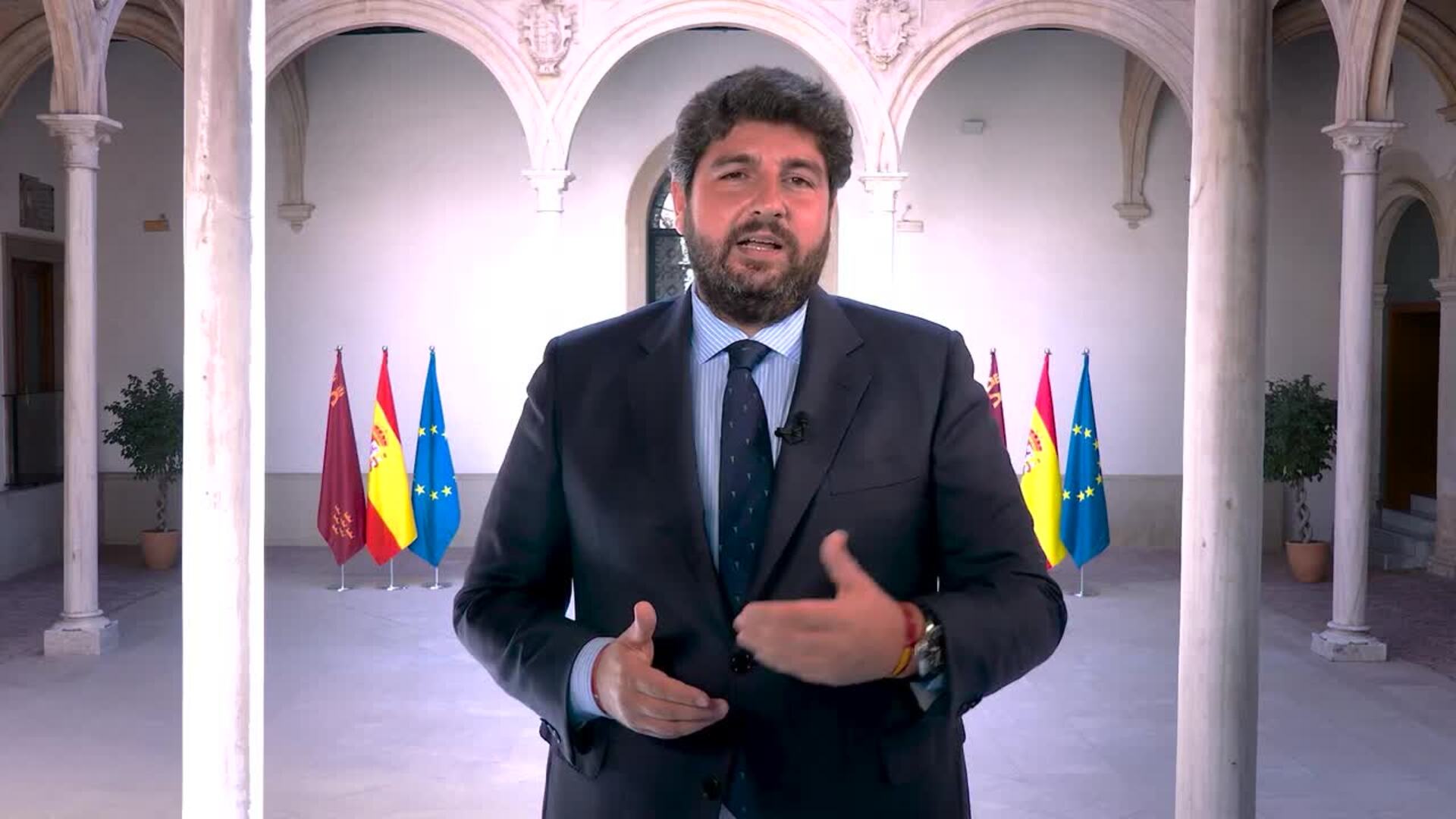 López Miras apela al compromiso López Miras apela al compromiso