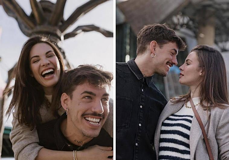 Jessica Bueno y Luitingo suben el nivel de romanticismo por las calles ...
