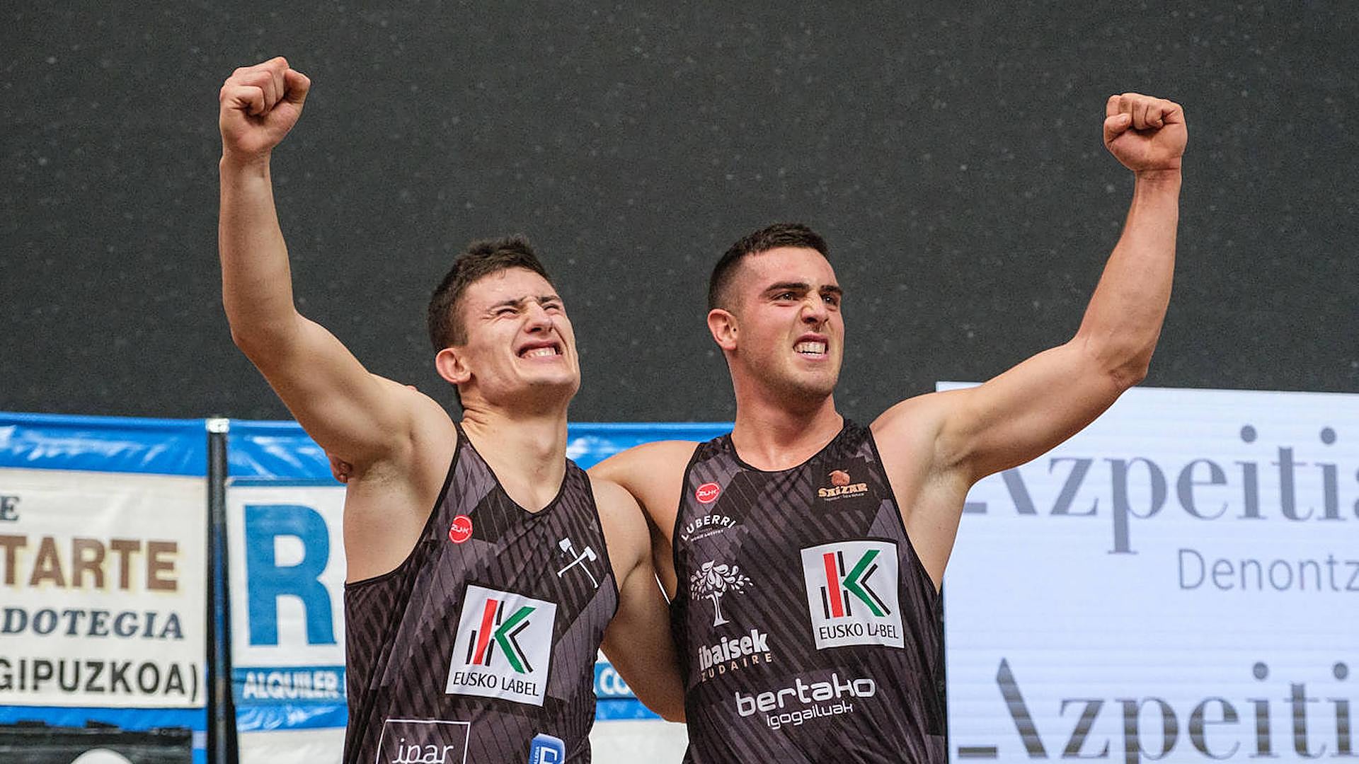 Iker Vicente y Arkaitz Etxebeste reinan en el Urrezko Binakako ...