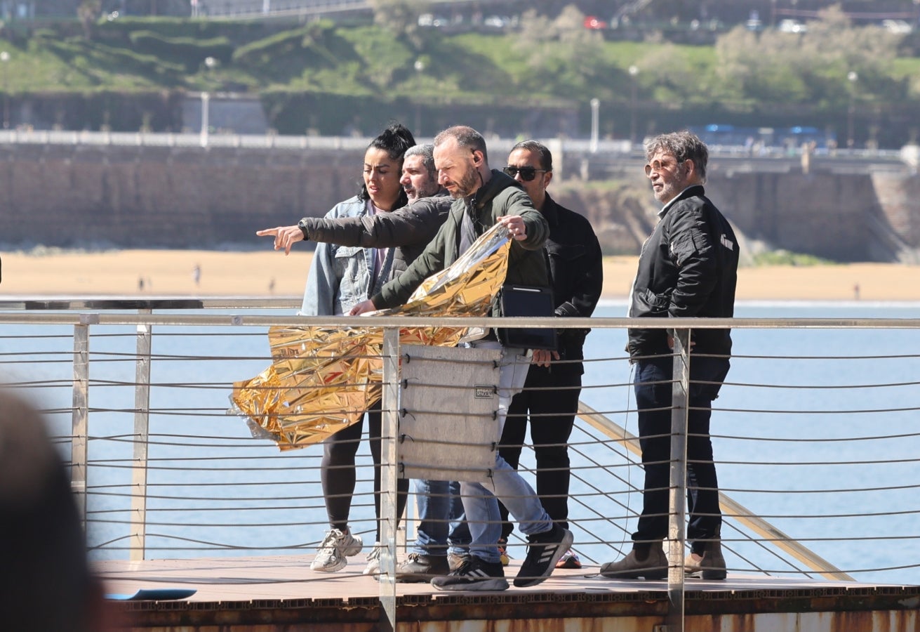 Rodaje en Donostia de la película 'Ya no quedan junglas adonde regresar' | El Diario Vasco