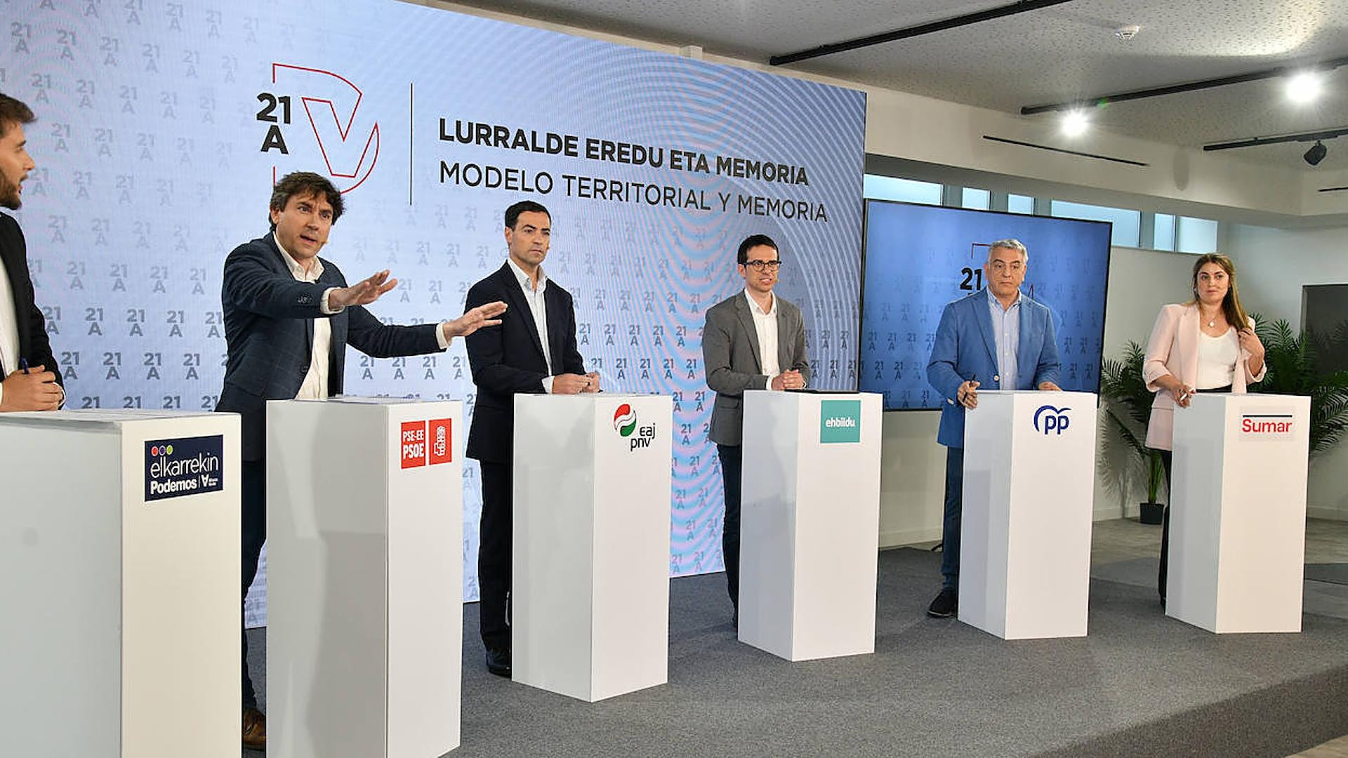 «Terrorismo», la palabra que no fue mencionada por el candidato de EH ...